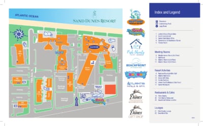 Resort Map - Myrtle Beach Vacations | Sand Dunes Resort